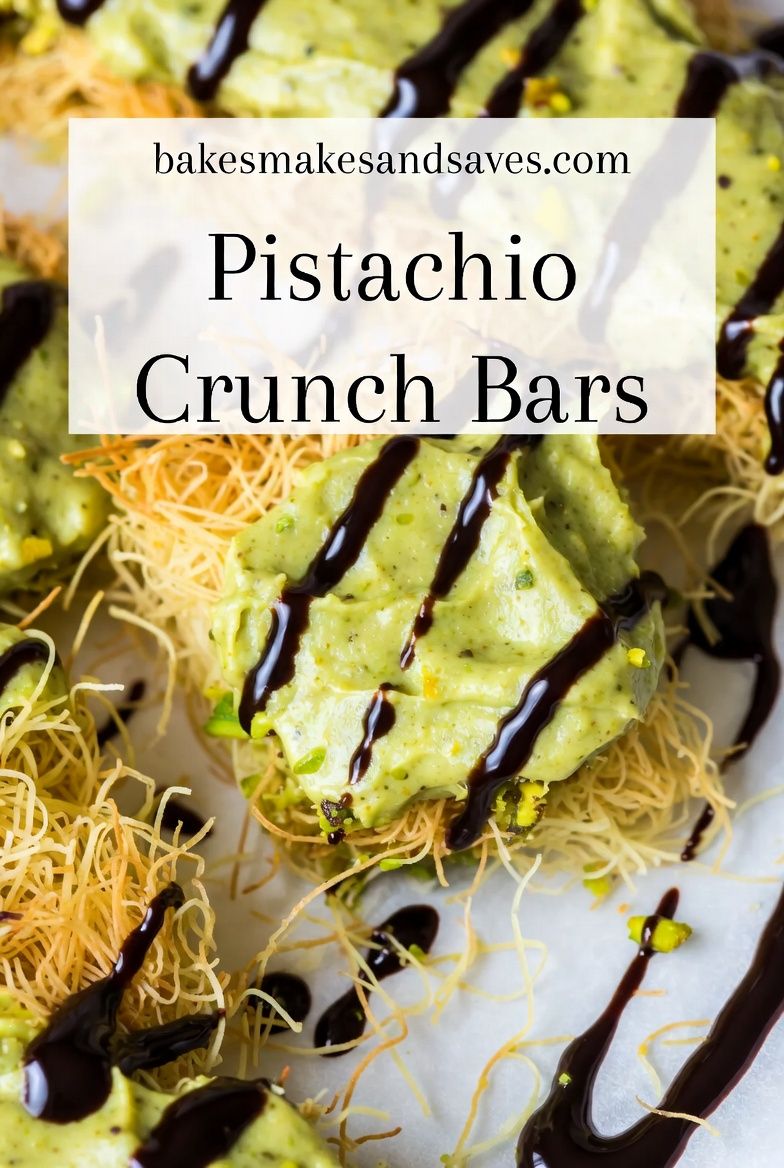 Homemade Dubai-Style Pistachio Crunch Bars: Crispy Kataifi, Creamy ...